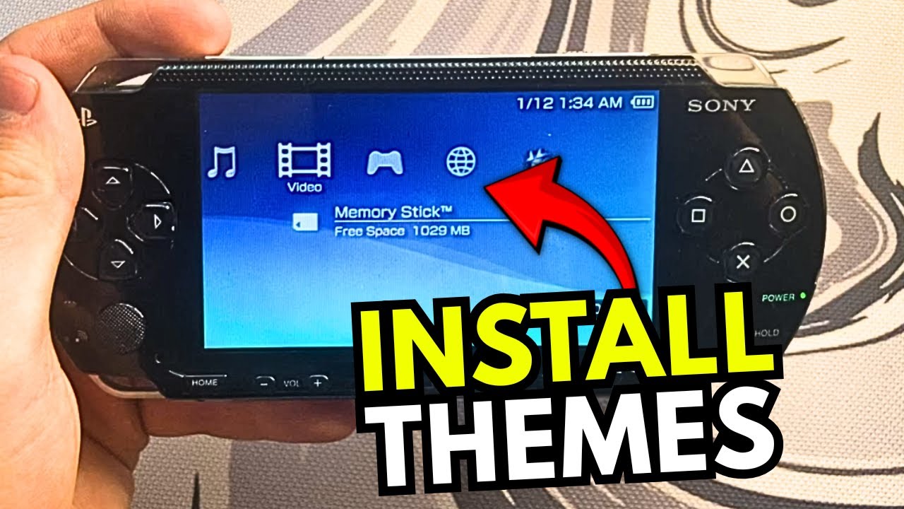 How To INSTALL THEMES on PSP (EASY) 2026 - YouTube