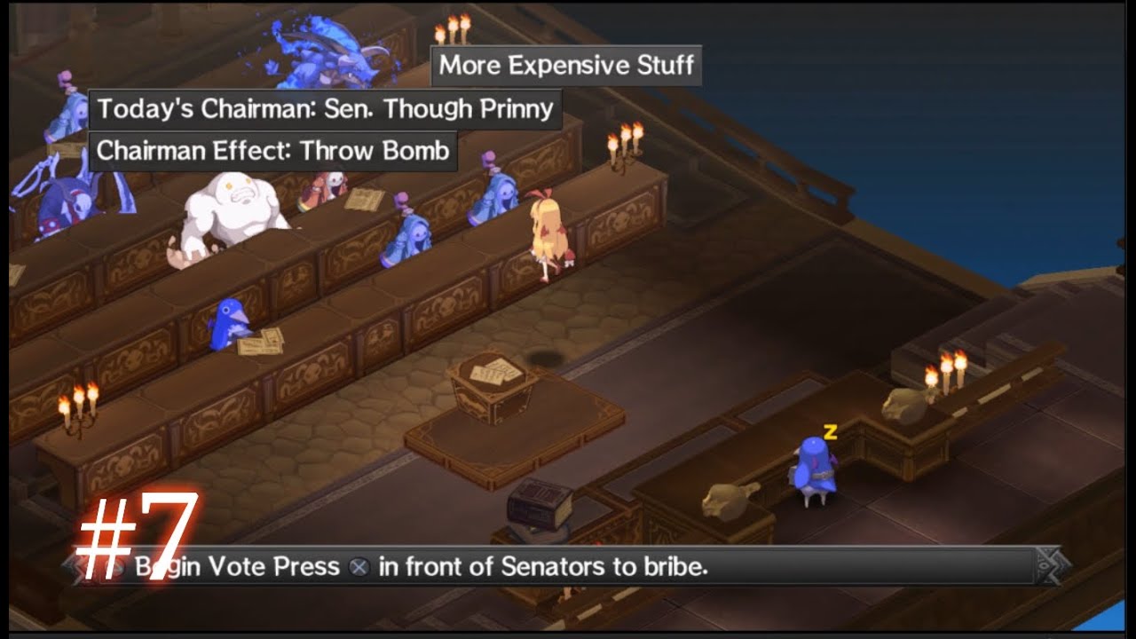 Disgaea D2 (blind) part 7 Dark assembly 2 - YouTube