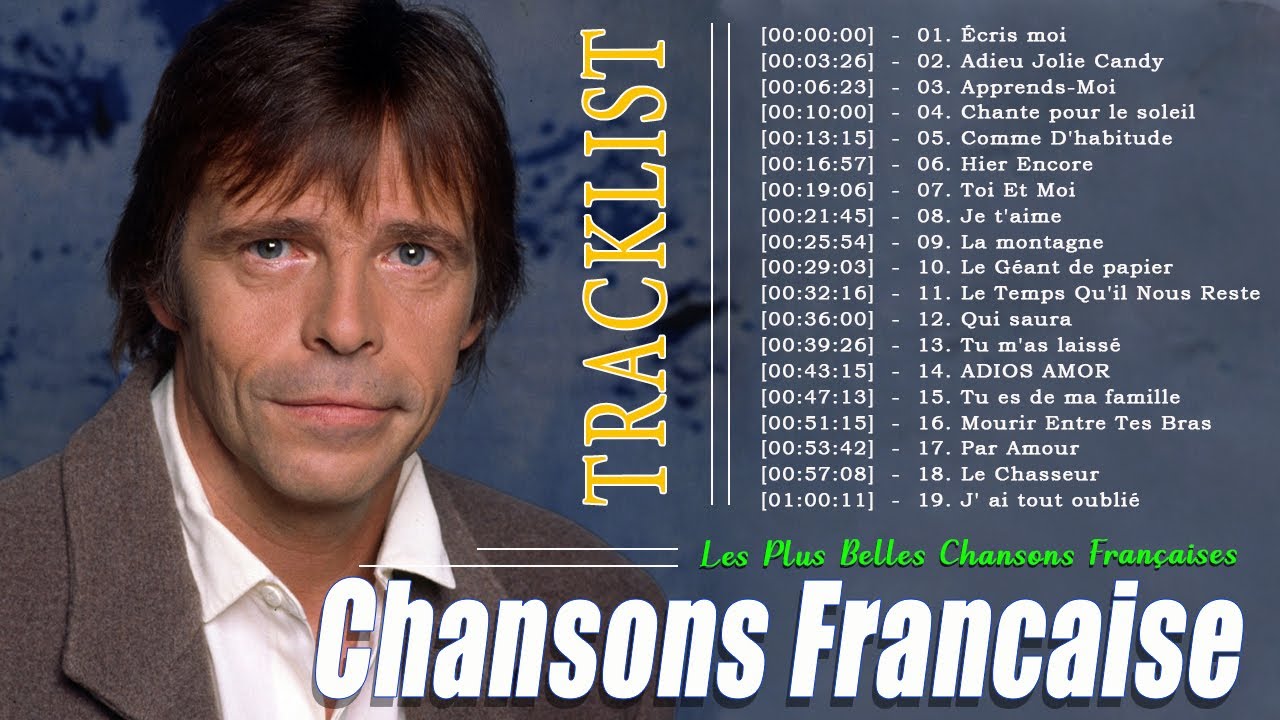 TOP CHANSONS FRANCAISE - 100 Meilleures Chansons en Françaises De Tous ...