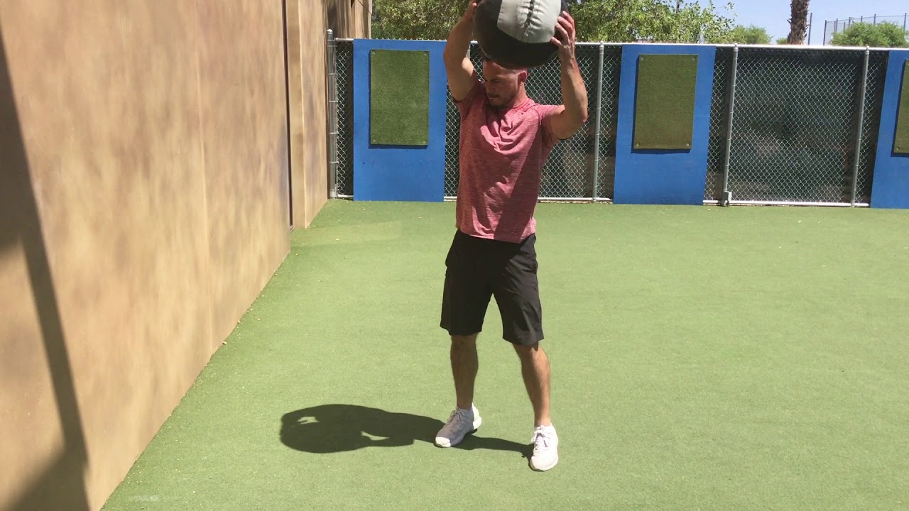 Standing MB Rotational Slam - YouTube