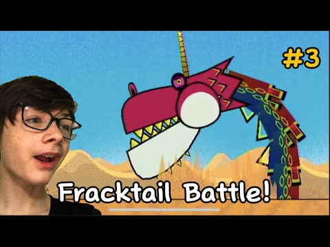 Fracktail Boss Battle! Super Paper Mario Chapter 1-4 - YouTube