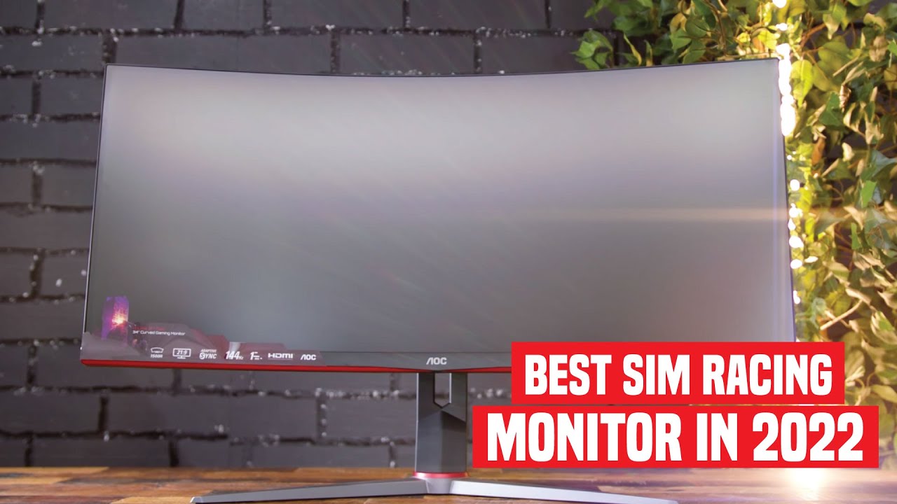 Top 5 Best Monitor for Sim Racing 2024 - YouTube