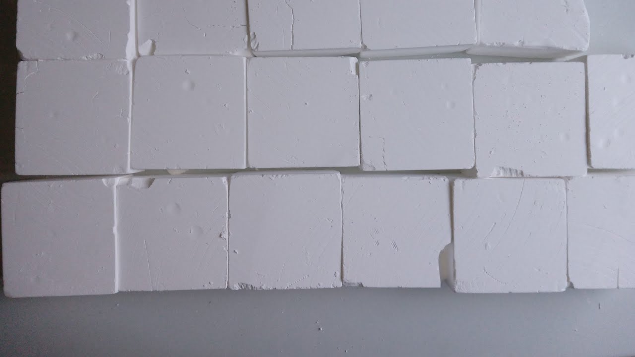 ASMR CHALK/17 Blocks/ Cripsy crunchy 🤍🤍🤍 - YouTube