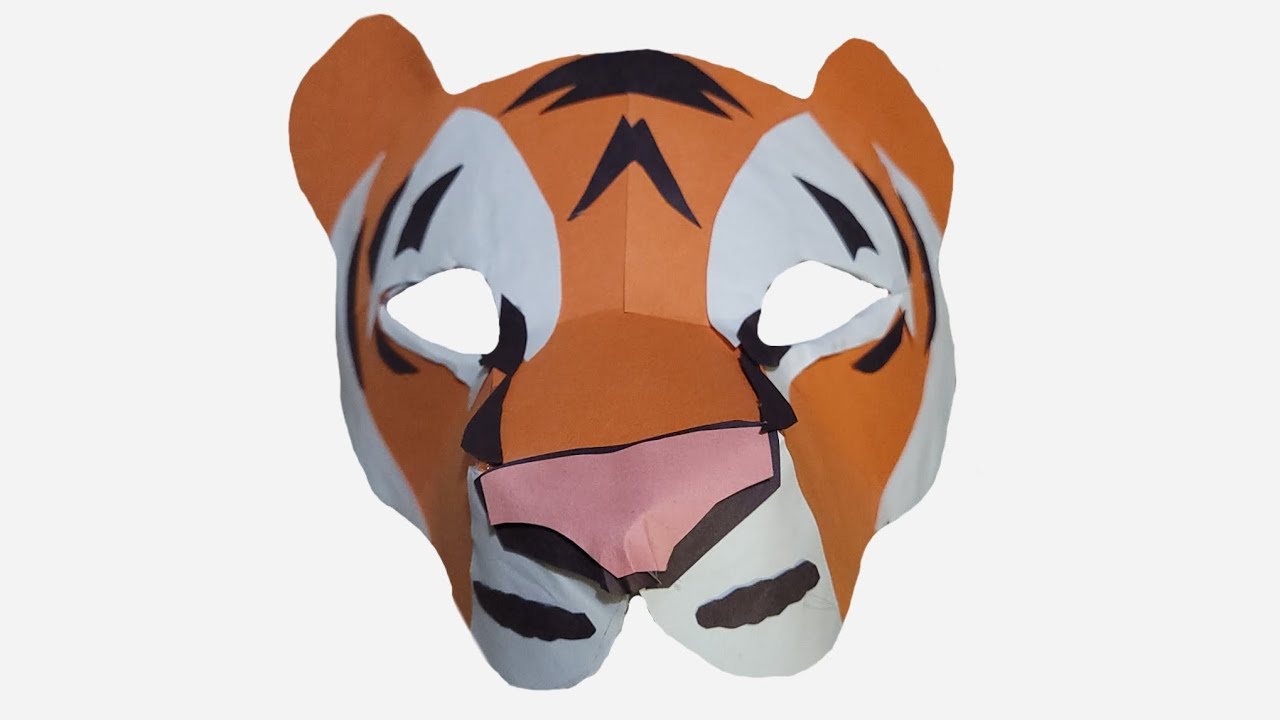tiger mask tutorial - YouTube
