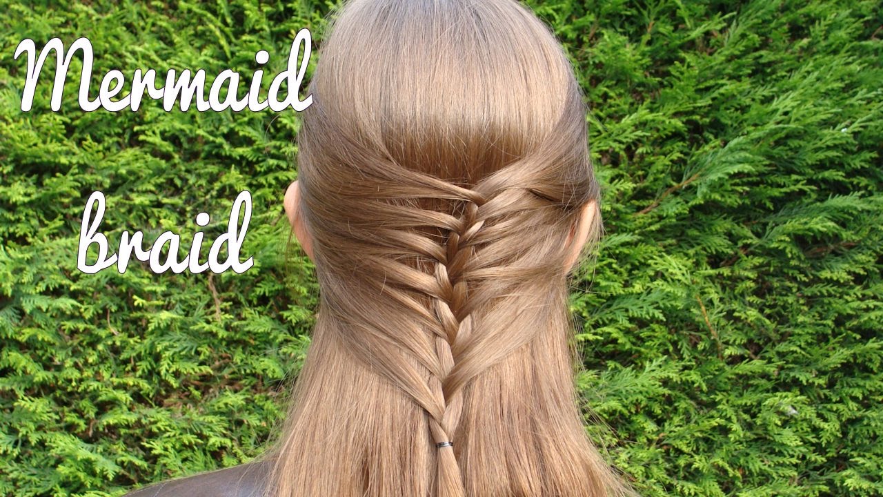 DIY Mermaid braid tutorial - YouTube