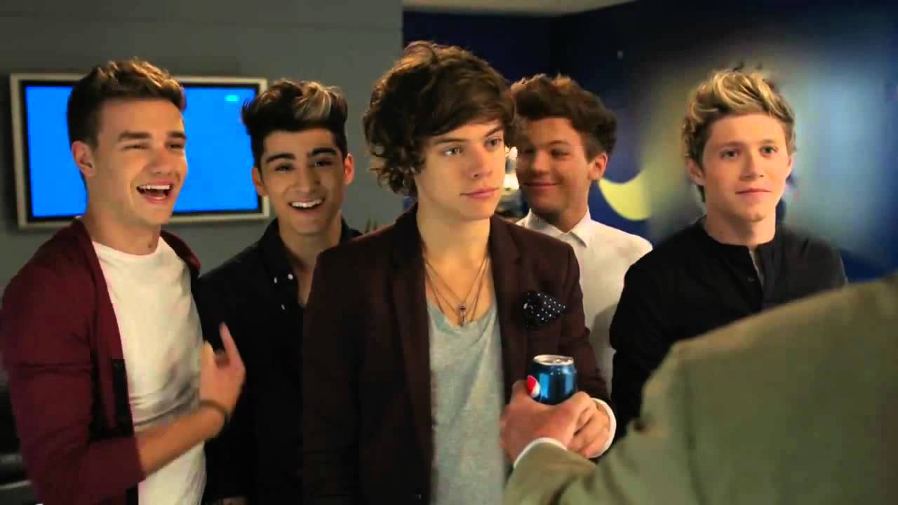 One Direction Pepsi Commercial Bloopers HD - YouTube
