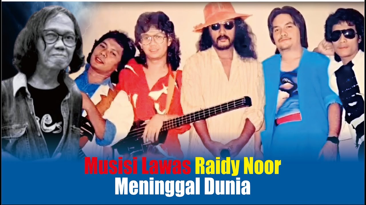 🔴REKAM JEJAK Musisi Raidy Noor, Basis The Cockpit Band Meninggal Dunia ...