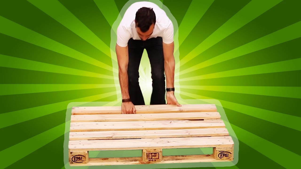 How To Build Your Own Relaxation Spot Using Wooden Pallets - YouTube