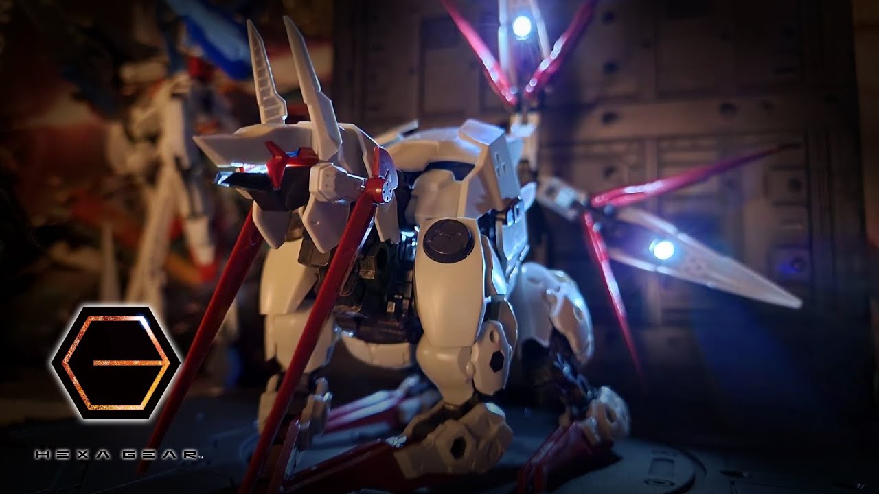 Mecha Man's Best Friend? | Hexa Gear 1/24 Weird Tails OOB Review - YouTube