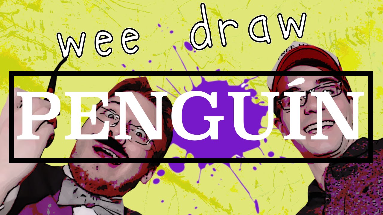 WEE DRAW: How to Draw a Penguin - YouTube