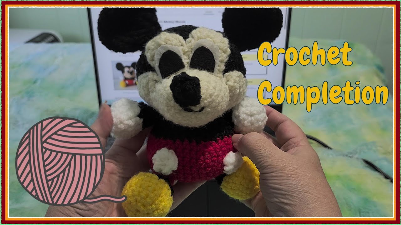Crochet Completion Cute Little Mickey Mouse Doll #crochet #completion # ...