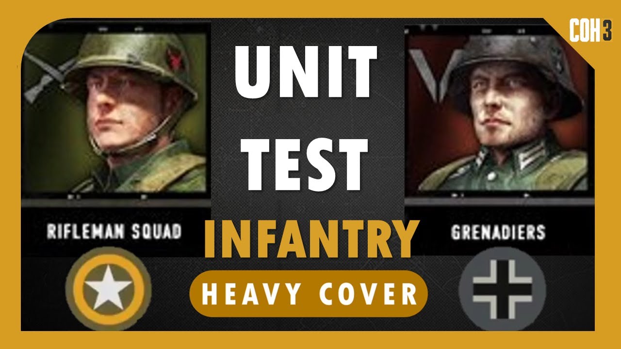 Rifleman (US) vs Grenadier (Wehrmacht) - Heavy Cover | Unit Test ...
