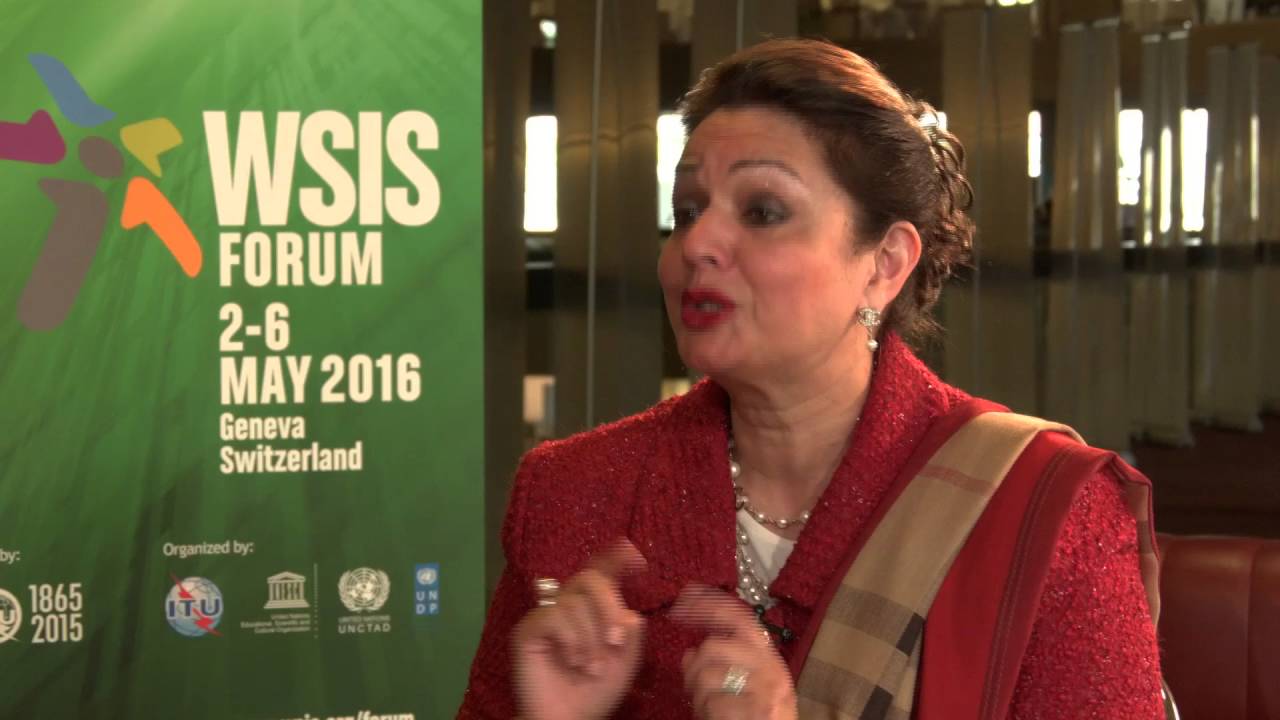 WSIS FORUM 2016 INTERVIEW: Dr Salma Abassi, Chairman & CEO, eWorldwide ...