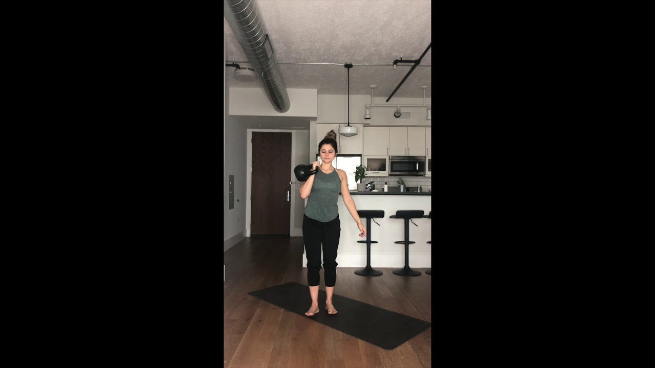SA KB Shoulder Press - YouTube