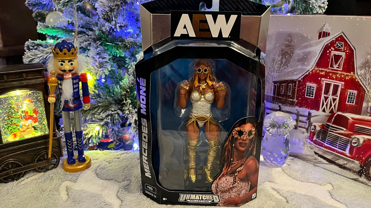 Mercedes Mone’ AEW action figure the last day of Christmas + 4k subs ...