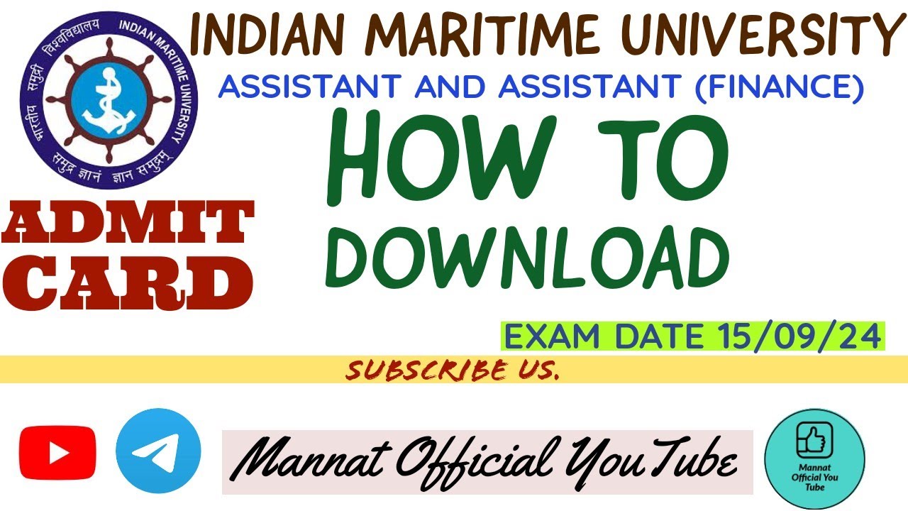IMU ASSISTANT ADMIT CARD | How to Download|#imu #admitcard #assistant ...