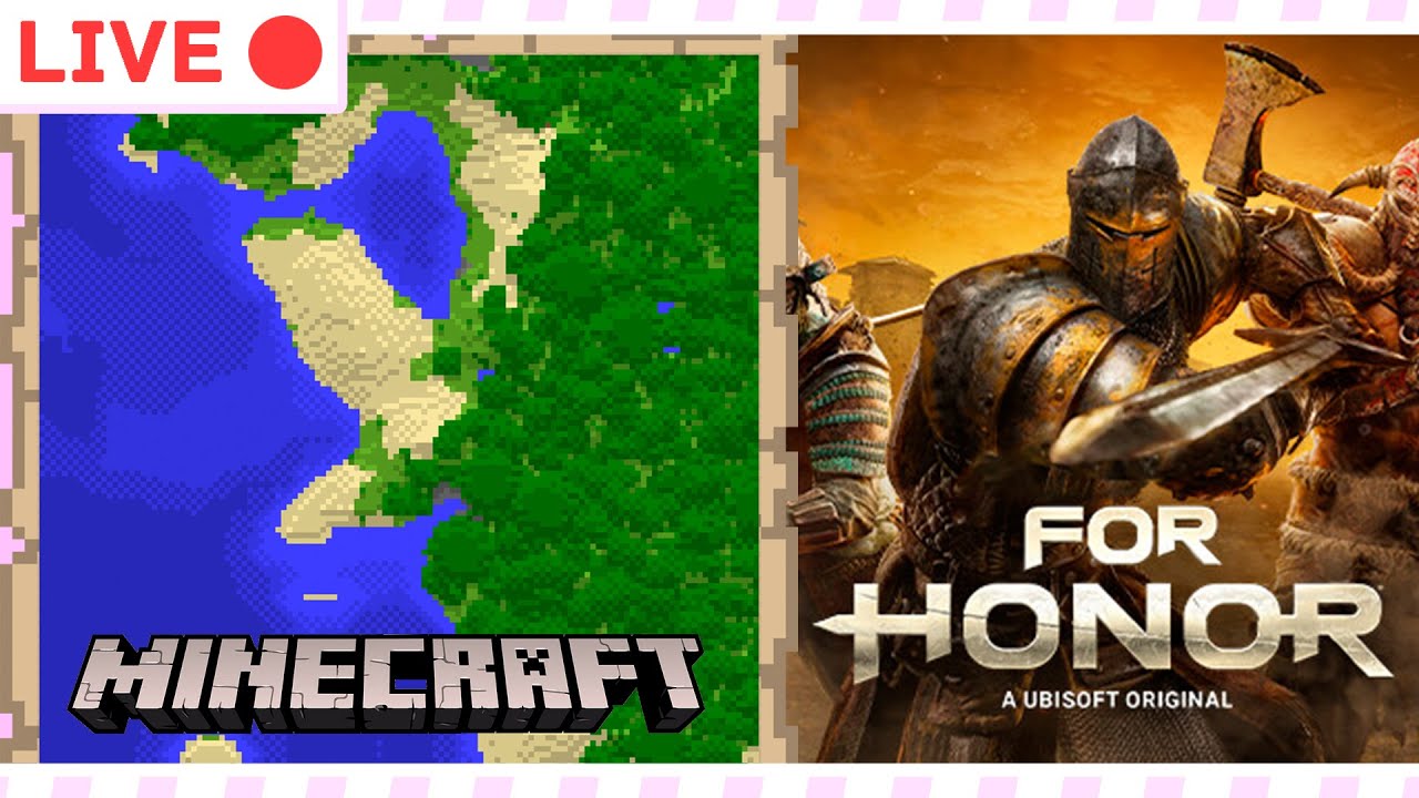 🔴 LIVE! Minecraft & For Honor | ผจญภัยสู่โลกอื่น #13 - YouTube