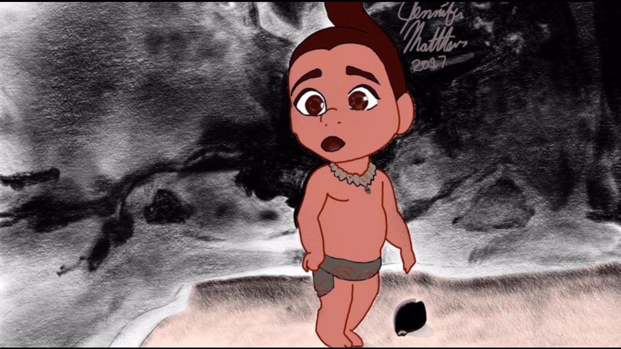 EMO MOANA DIGITAL SPEEDPAINT + SPOKEN WORD POETRY - YouTube