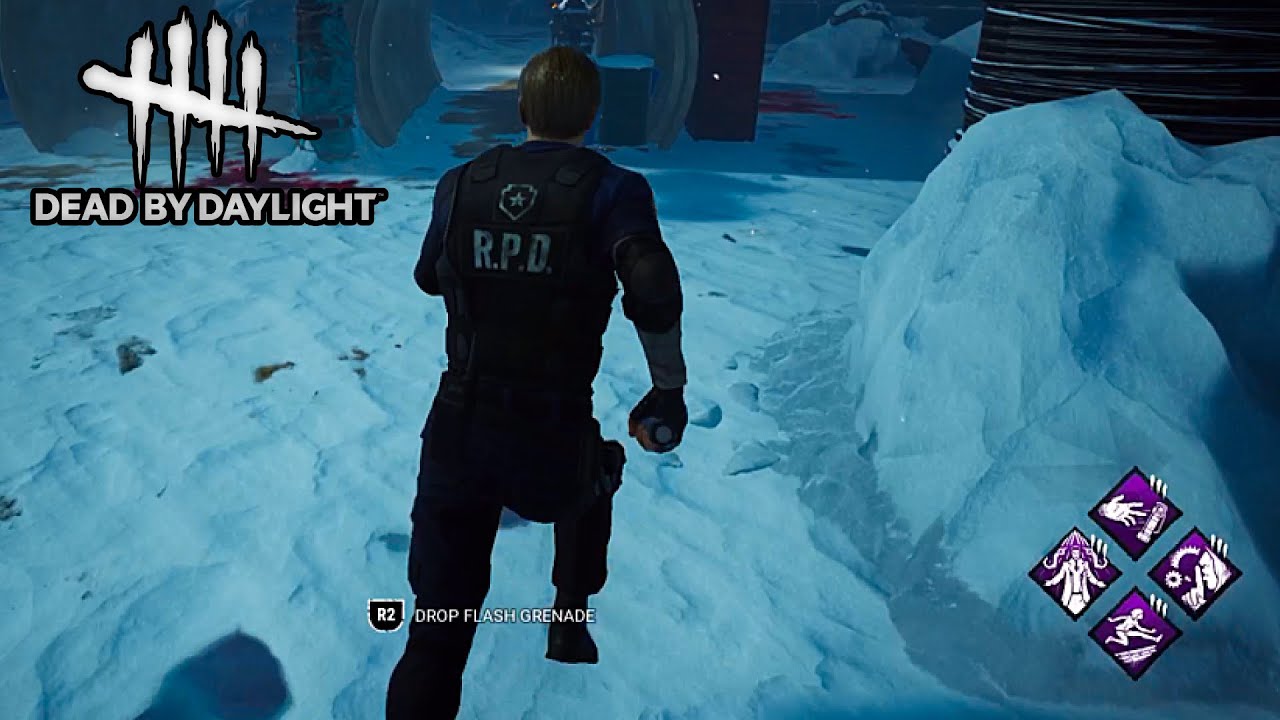 Dead by Daylight - Leon Scott Kennedy Survivor Victory - Gameplay No ...