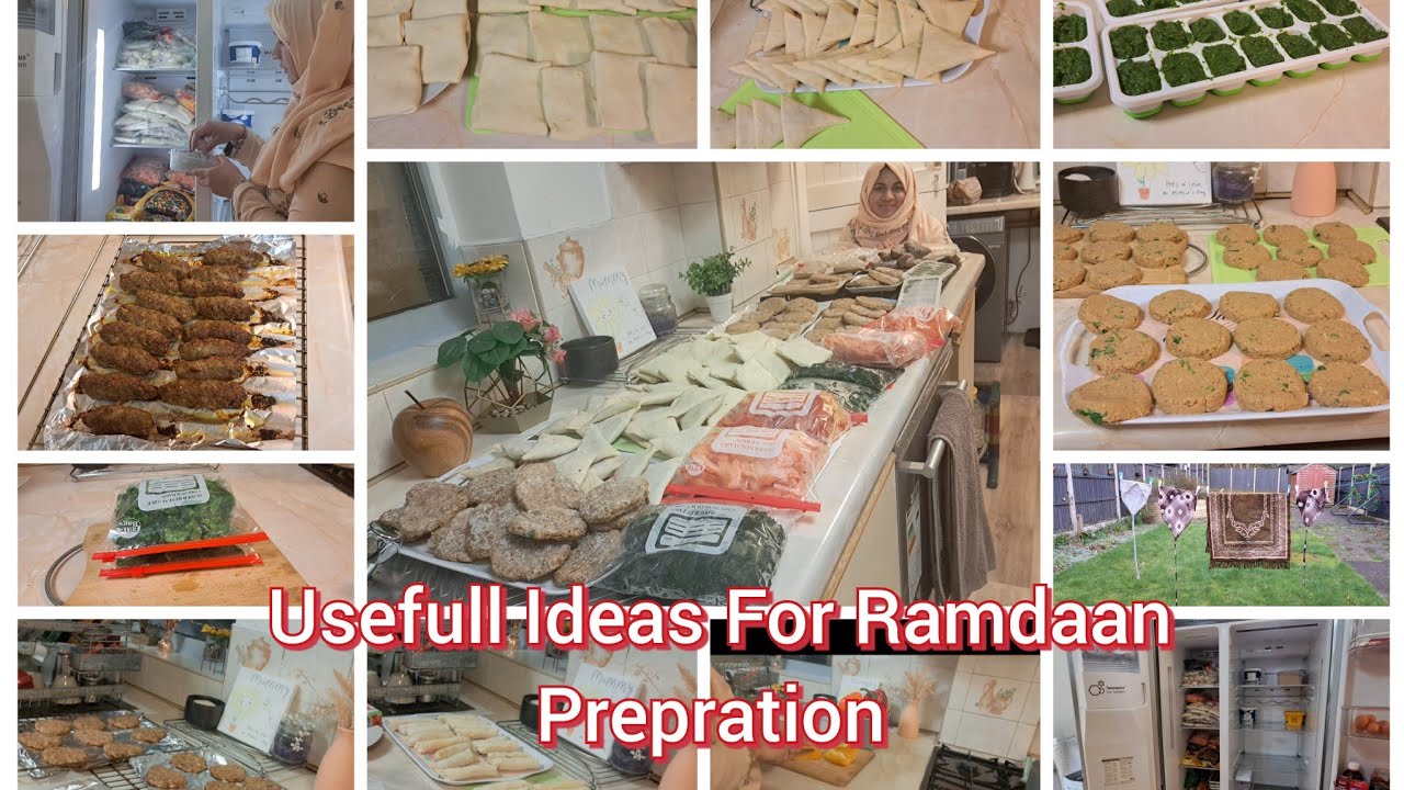 7 Useful Ideas For Ramadan Preparation/Pre Ramadan Preparation.Make And ...