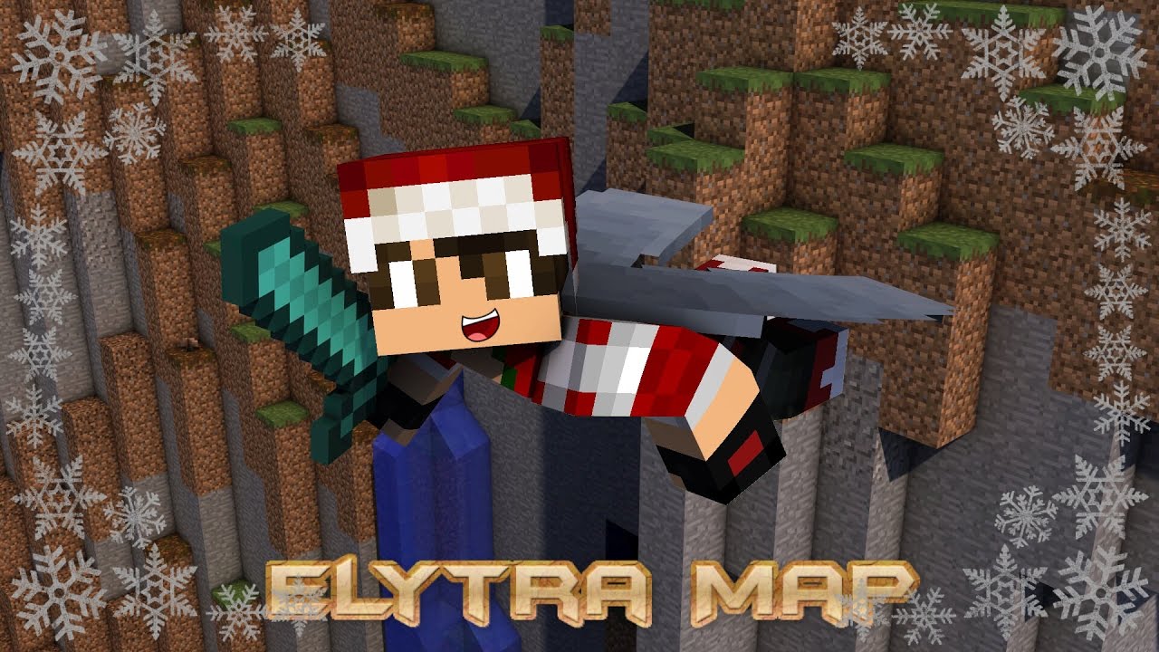 Elytra Map // Easy Mode Is Hard // MCPE - YouTube