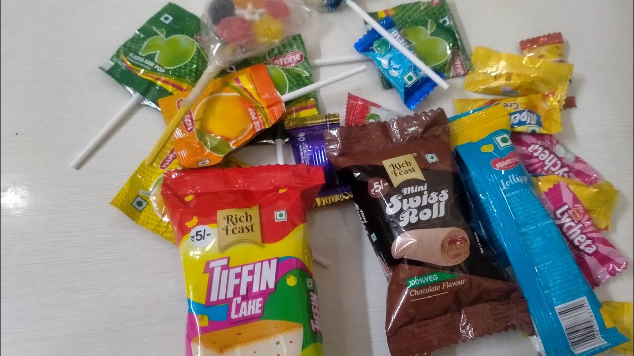 lots of candies@candy bags hub 11 - YouTube