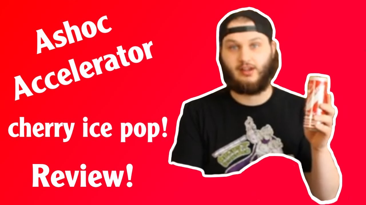 Ashoc Accelerator Cherry Ice Pop Review! - YouTube