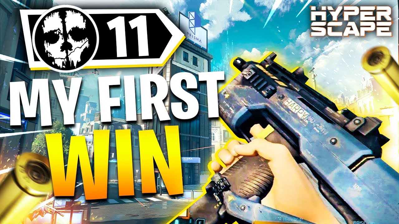 My FIRST Hyper Scape Win - YouTube