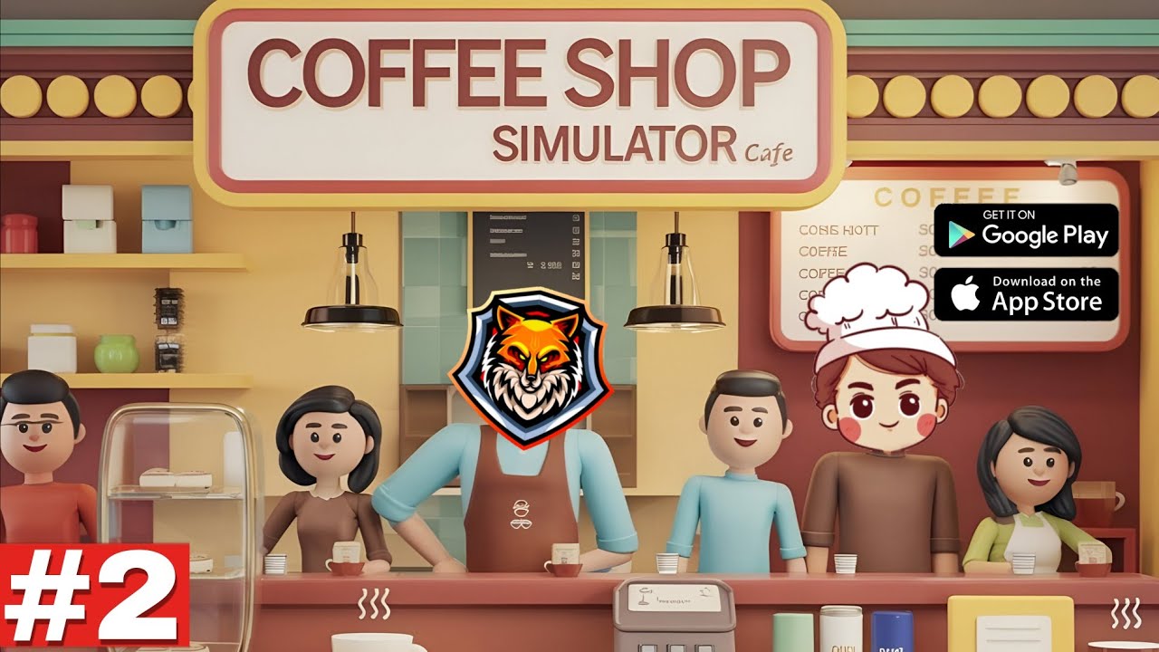 I Hired Employees For My Cafe I My Cafe Simulator Gameplay #2 | Hindi ...