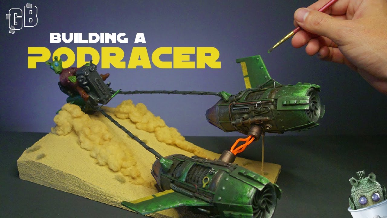 DIY Star Wars Podracer from Household Junk :: Scratch-building a desert ...