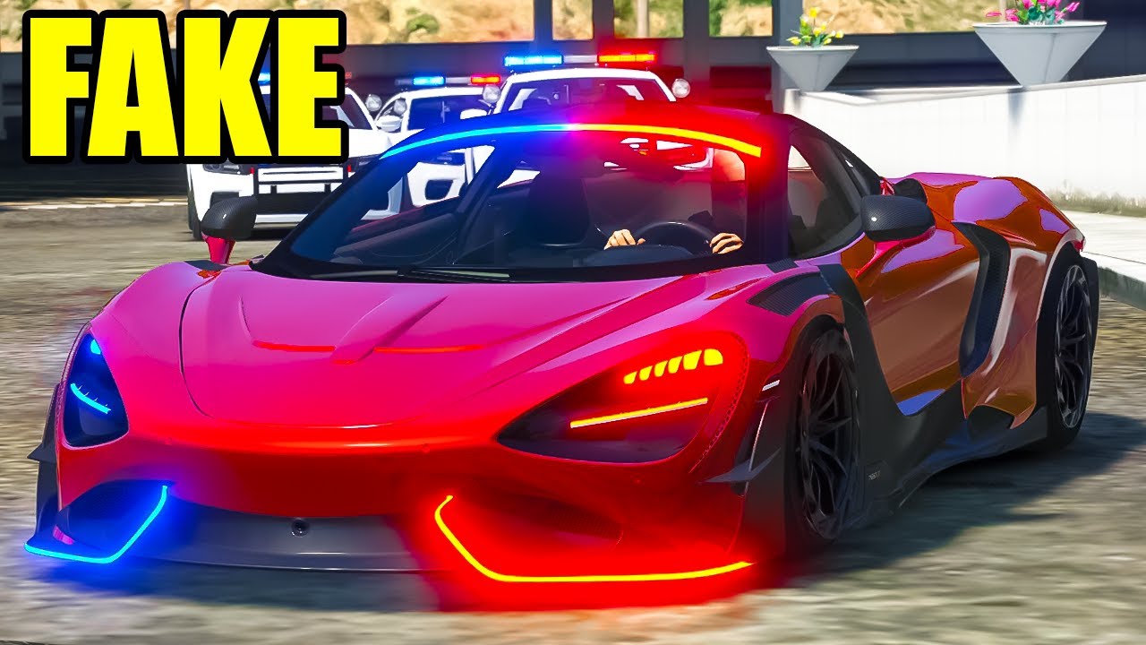 I Became A Fake Cop In GTA 5 Roleplay - YouTube