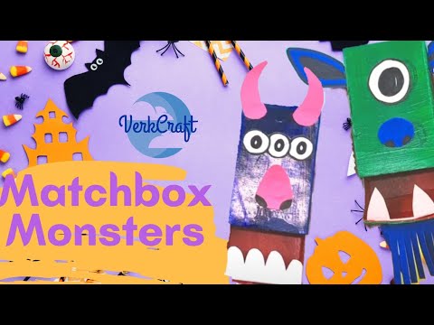 MATCHBOX MONSTERS - Fun Halloween craft - Create your own monsters ...