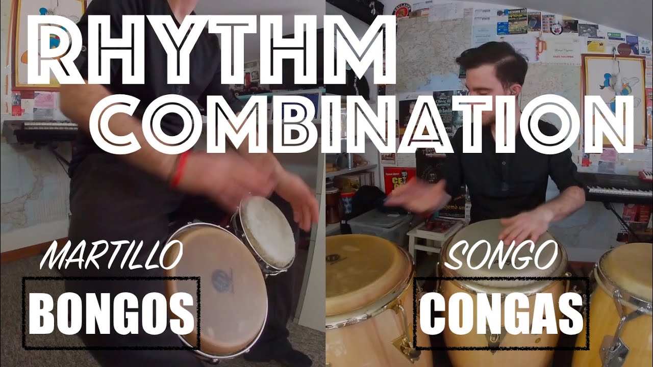 Songo on Congas and Martillo on Bongos : How To Play Them Together in a ...