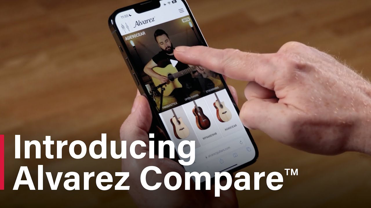 Introducing Alvarez Compare™ – A Revolutionary Way to Compare Guitars - YouTube