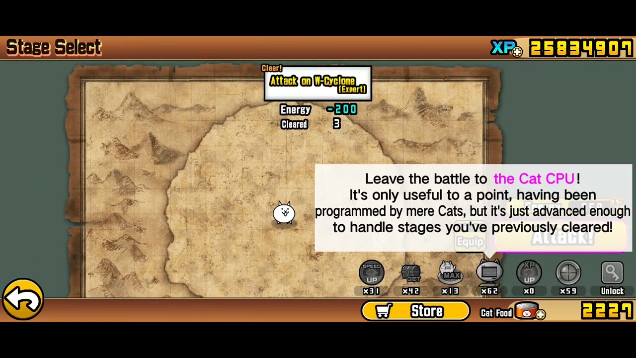 Battle Cats - Can you clear a festival mission by using gold cat CPU ...