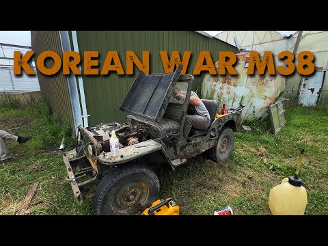 Classic ABANDONED M38 Jeep Will it RUN and DRIVE after a DECADE?