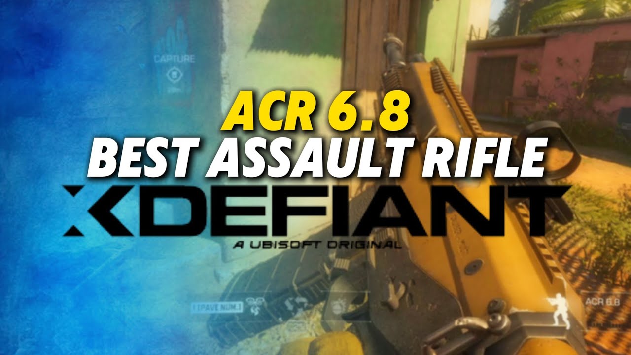 Best ASSAULT RIFLE In XDEFIANT: ACR 6.8 - YouTube