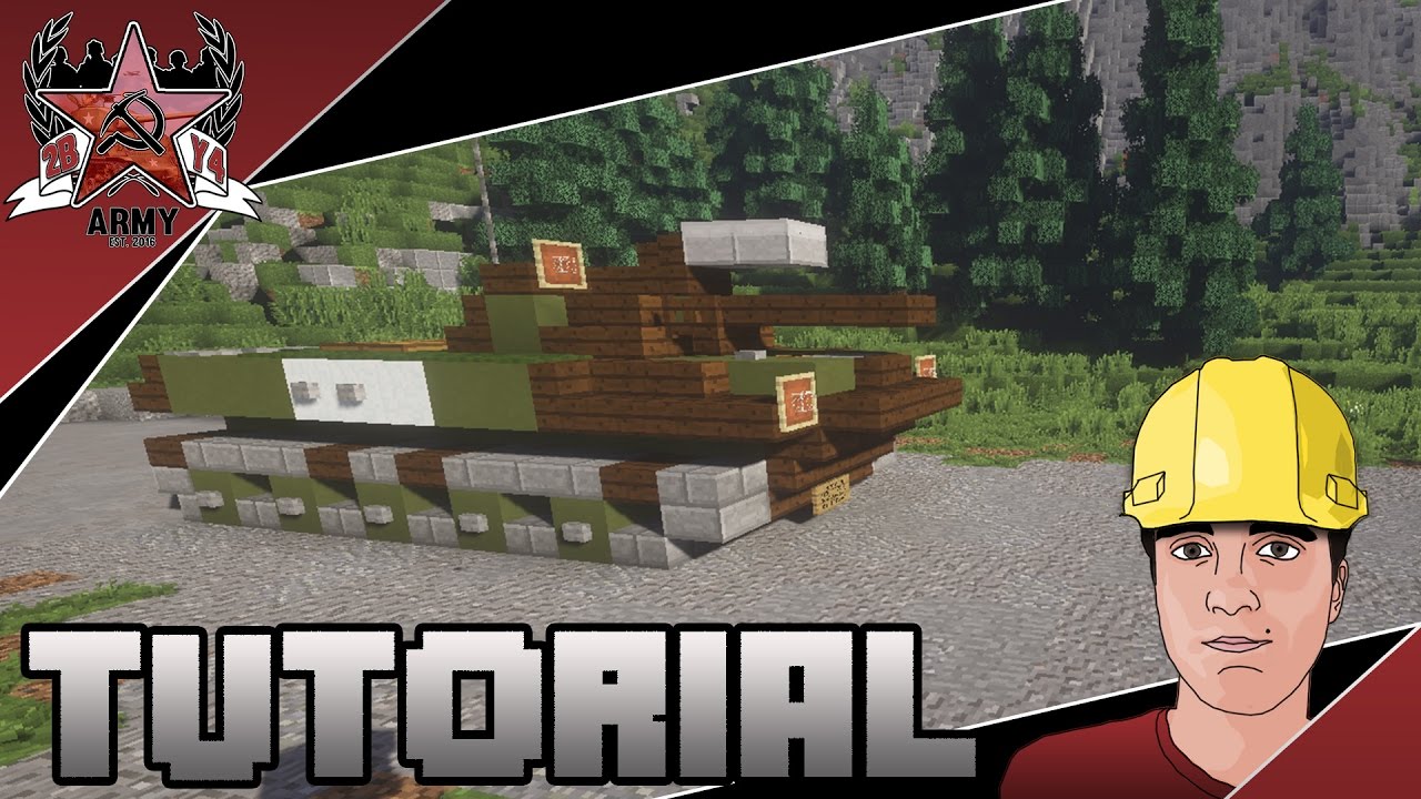 Minecraft: Modern BMD-1 Infantry Fighting Vehicle Tutorial - YouTube
