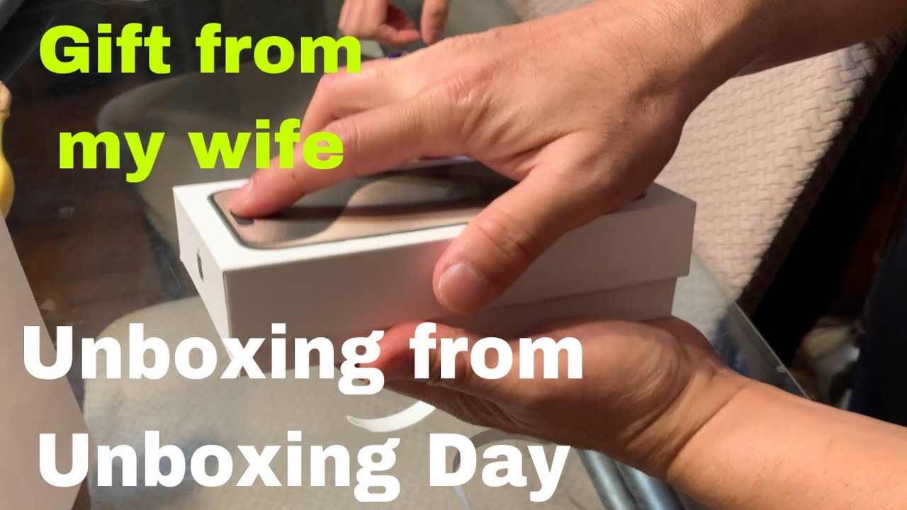 Unboxing for the first time - YouTube