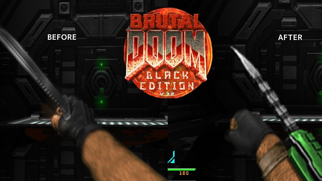 Project Brutality 3.0 Doom eternal Doom Blade in Brutal Doom Black ...