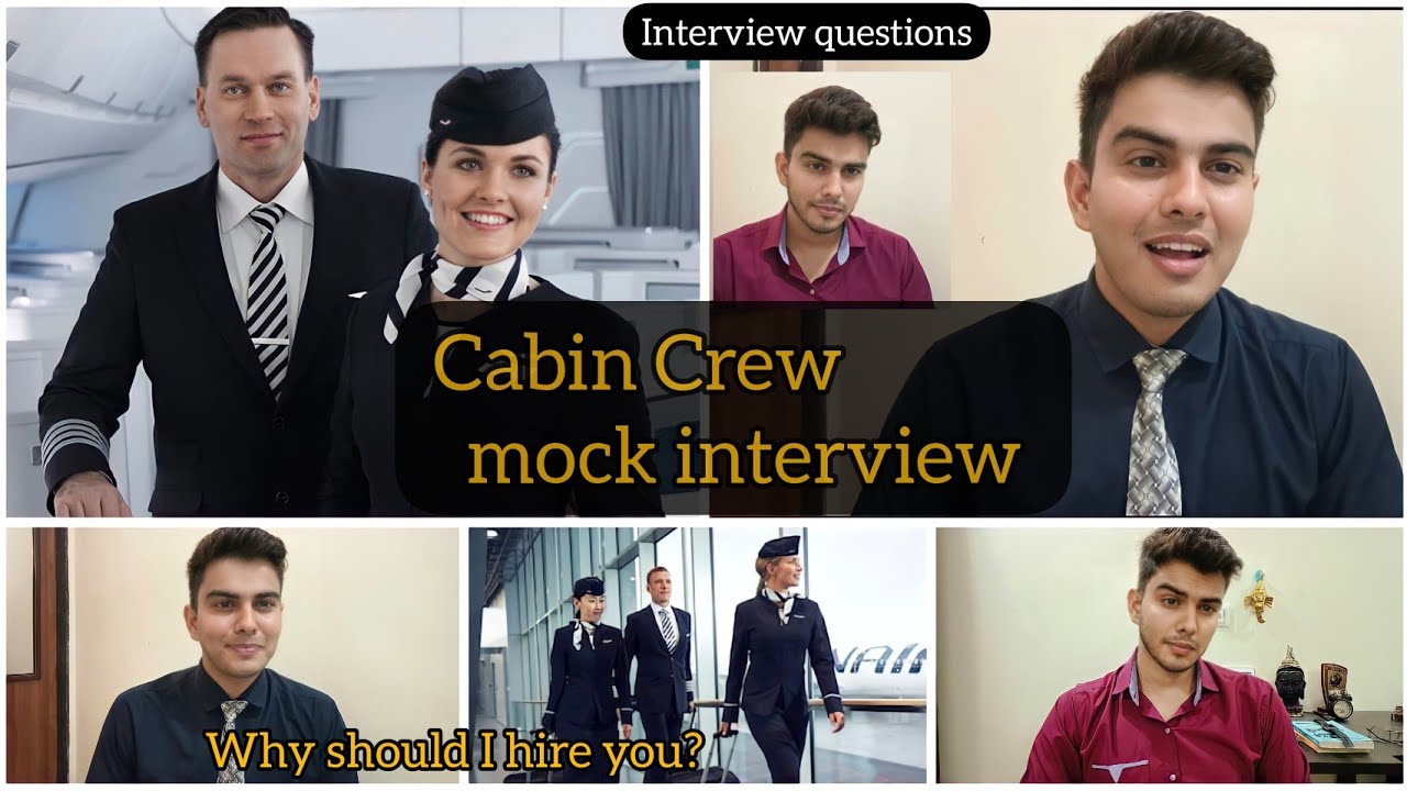 Cabin Crew mock interview | cabin crew interview questions | Airhostess ...