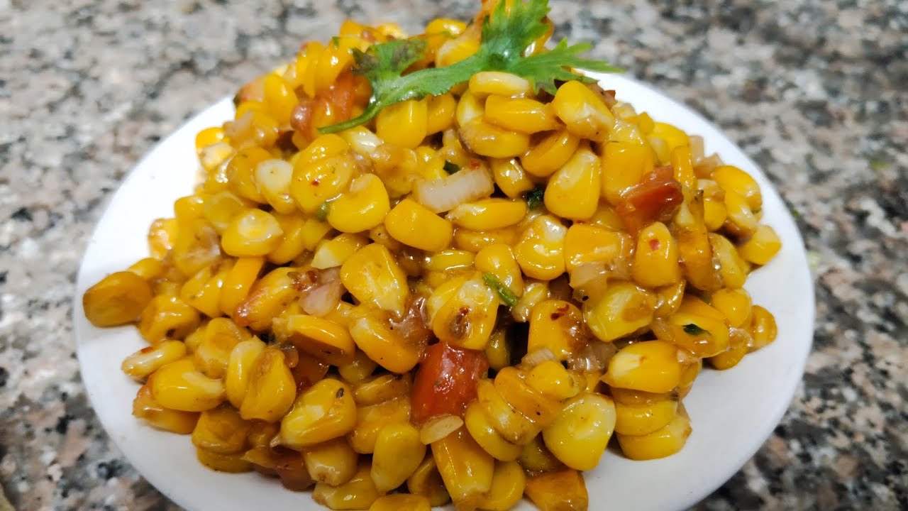 super delicious sweet corn 😋|how to make sweet corn chat # ...