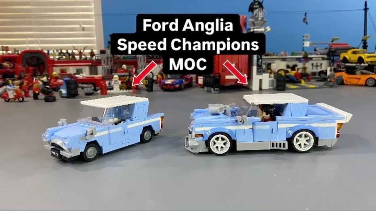 Harry Potter - Ron Weasley’s Ford Anglia MOC 8w Speed Champions ...