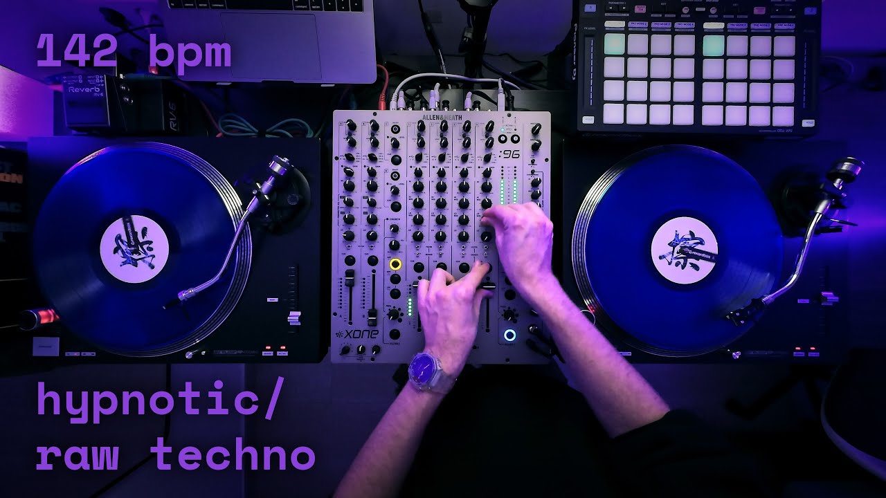 [045] hypnotic/raw techno - vinyl/dvs - YouTube