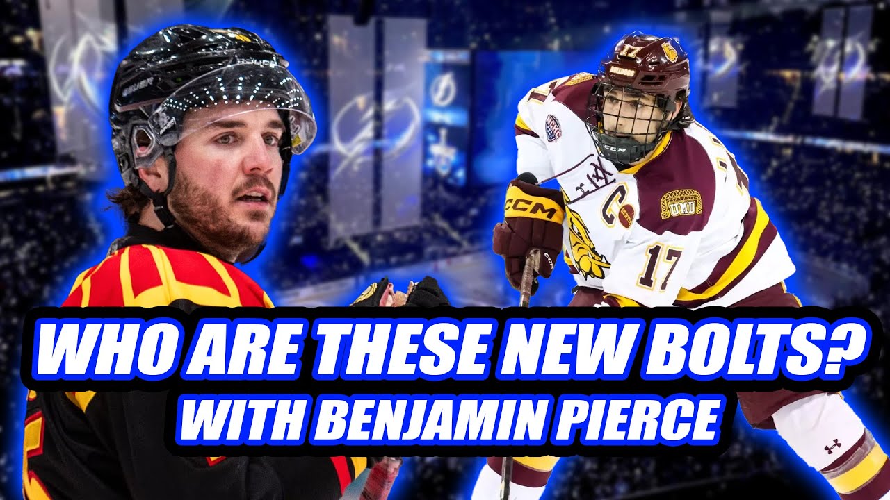 Tampa Bay Lightning reporter Benjamin Pierce - YouTube