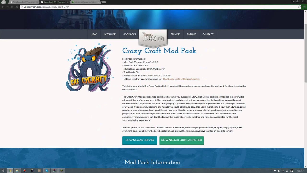 How to: Join a CrazyCraft server (outdated) - YouTube
