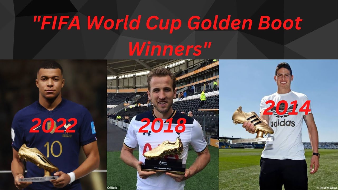 FIFA World Cup Golden Boot winners!! #fifaworldcup #fifa #footballer # ...