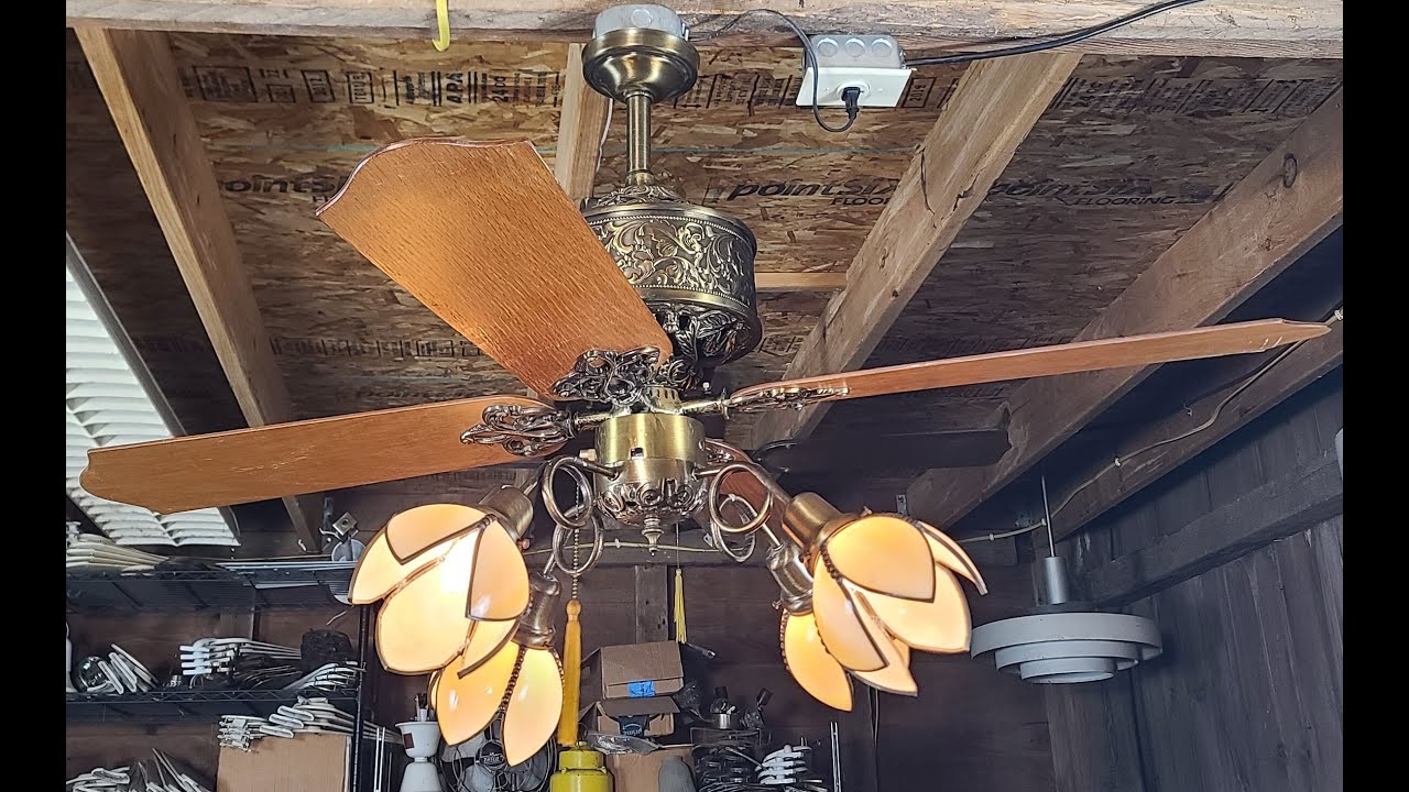 Plantation Fan Company Ceiling Fan (1 of 2) - YouTube