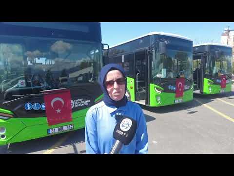 HBB’DEN İSKENDERUN’A 8 YENİ OTOBÜS