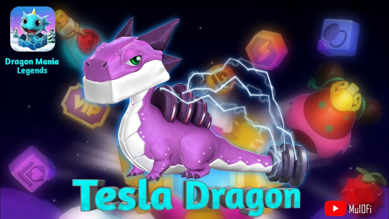 How To breed Tesla Dragon || Dragon Mania Legends - YouTube